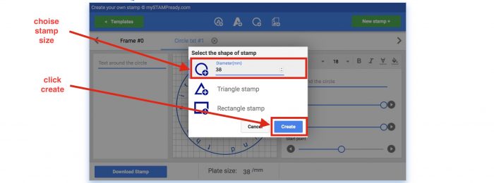 How to Create a Custom Circular Stamp Logo Layout Step by Step