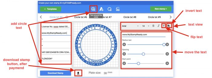 How to Create a Custom Circular Stamp Logo Layout Step by Step