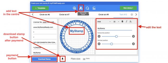 How to Create a Custom Circular Stamp Logo Layout Step by Step