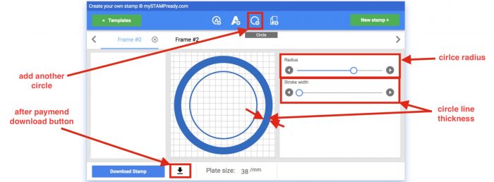 How to Create a Custom Circular Stamp Logo Layout Step by Step